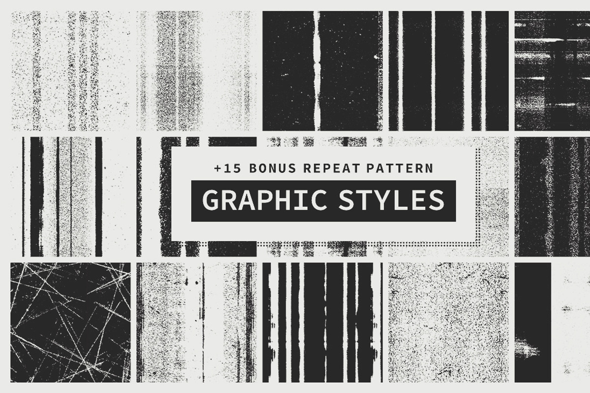 Bad Copy Texture Pack, a Texture Graphic by StockMamba