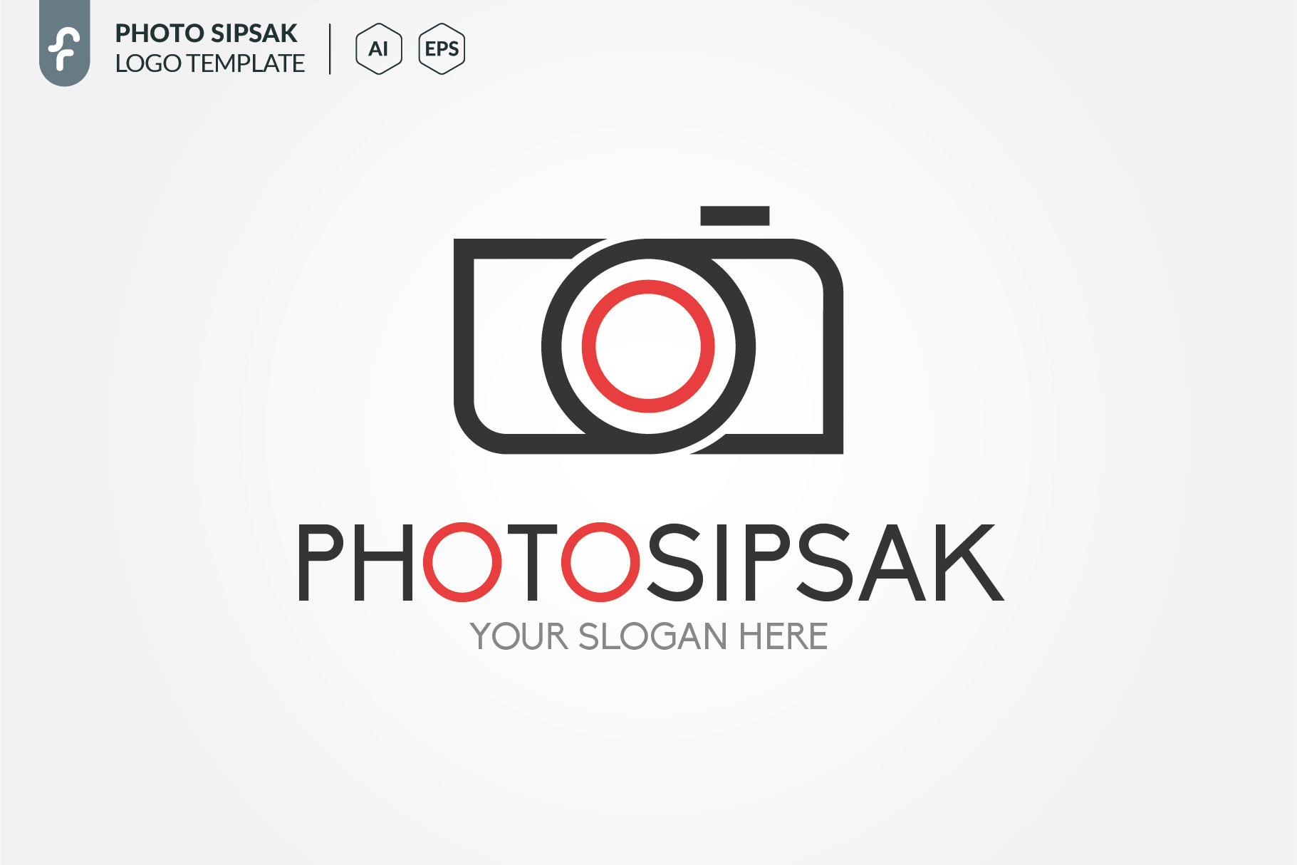 Photo Sipsak Logo, a Branding & Logo Template by ft.studio