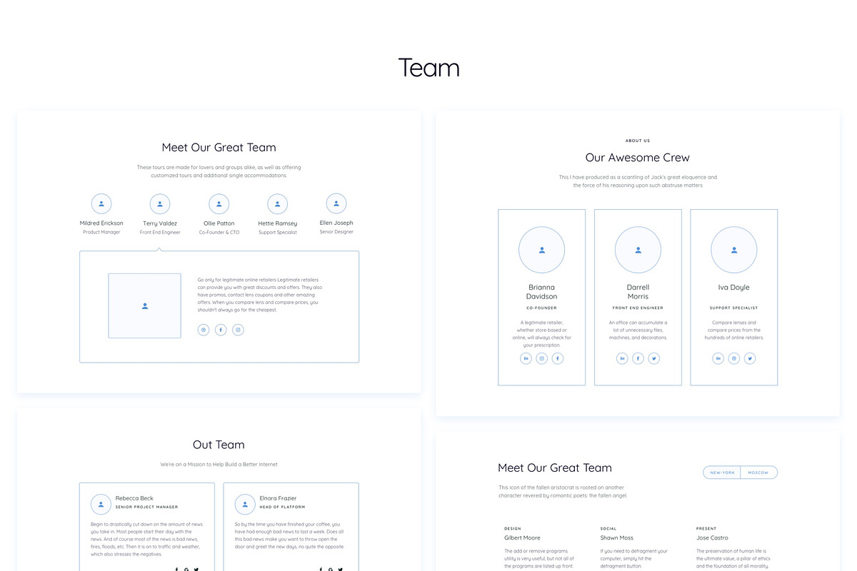 Method Wireframe Kit [200+ Blocks], a Wireframe Template by Craftwork