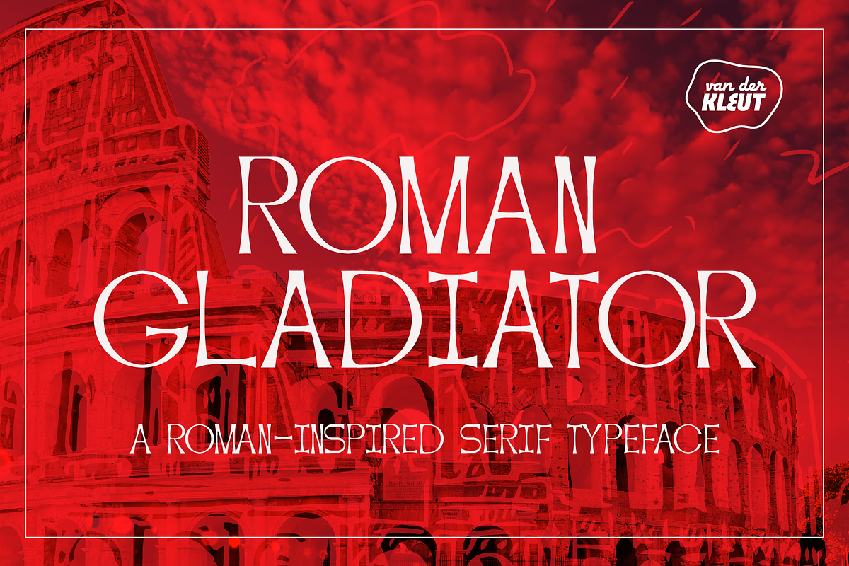 Roman Gladiator Typeface