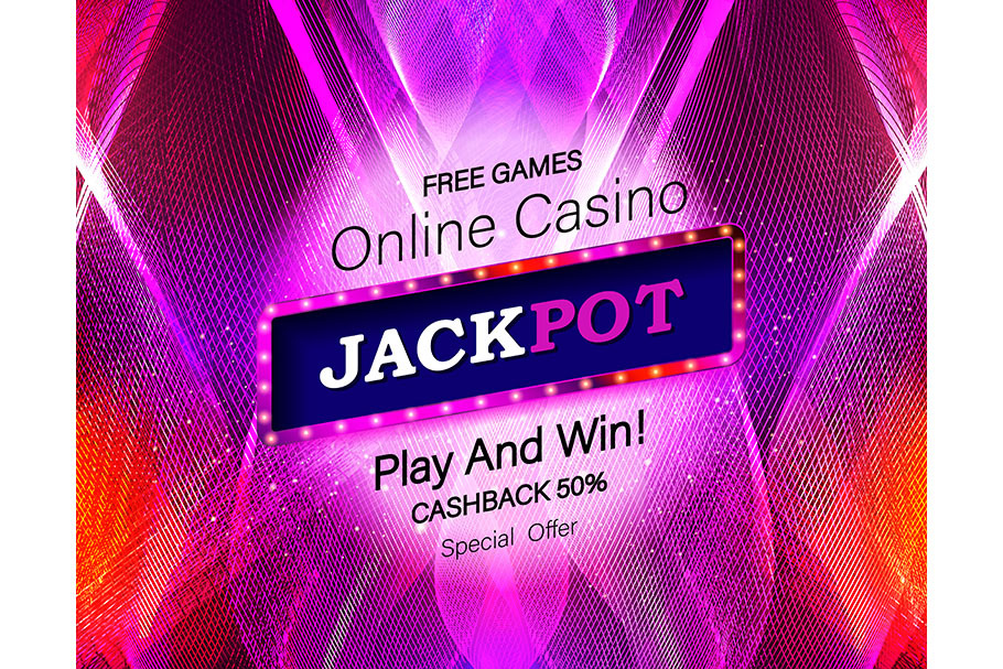 Jackpot frames label | Background Graphics ~ Creative Market
