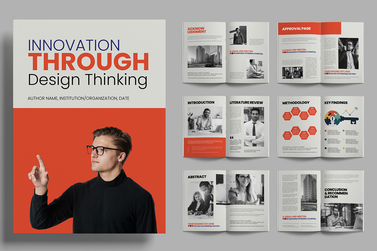 Corporate Research Report Layout