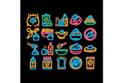 Mayonnaise Spice Sauce neon glow | Industrial Stock Photos ~ Creative ...