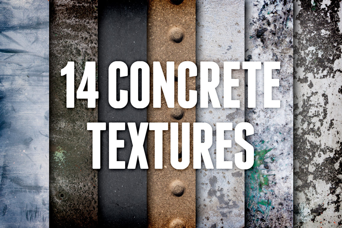Concrete and Cement Textures Pack 2, a Texture Graphic by Design Panoply