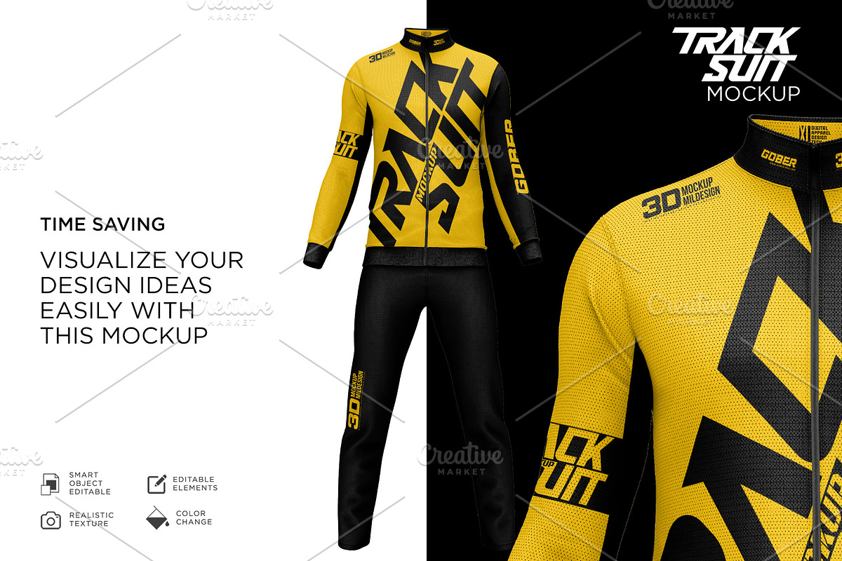 Tracksuit Mockup, an Apparel Mockup by Mildstudio