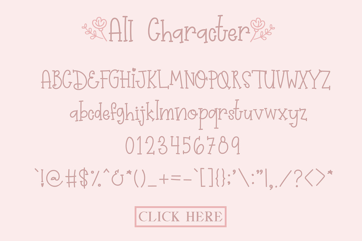 Prim Rose - Lovely Handwritten+EXTRA, a Slab Serif Font by Dm Studio