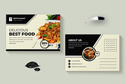 Food Postcard Template