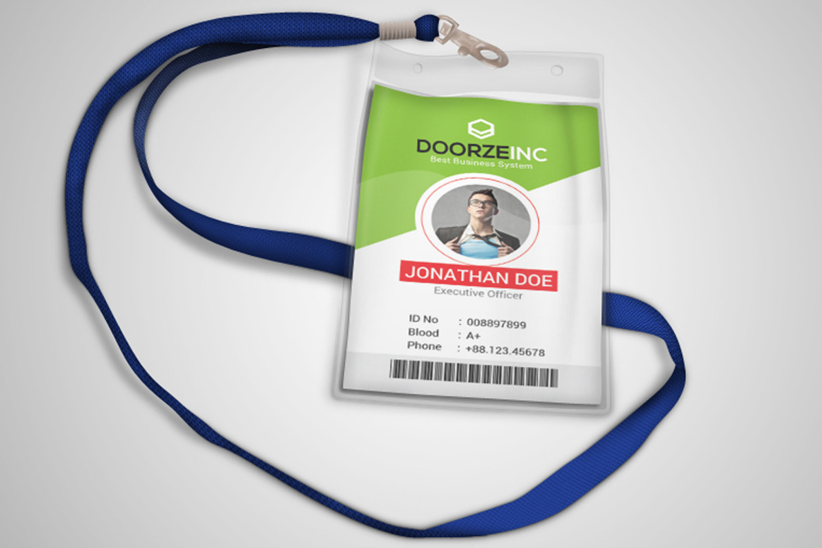 Office ID Card, a Card Template by Orcshape Studio