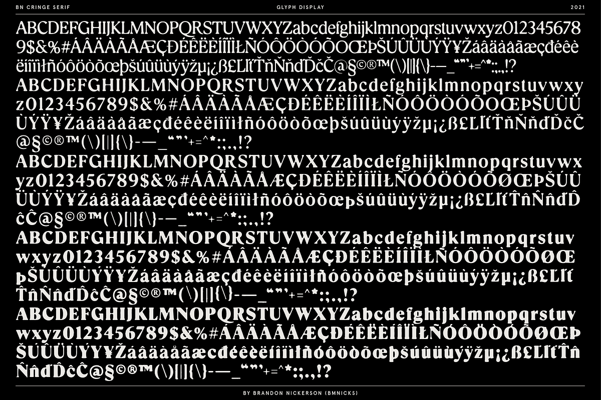 Cringe Serif