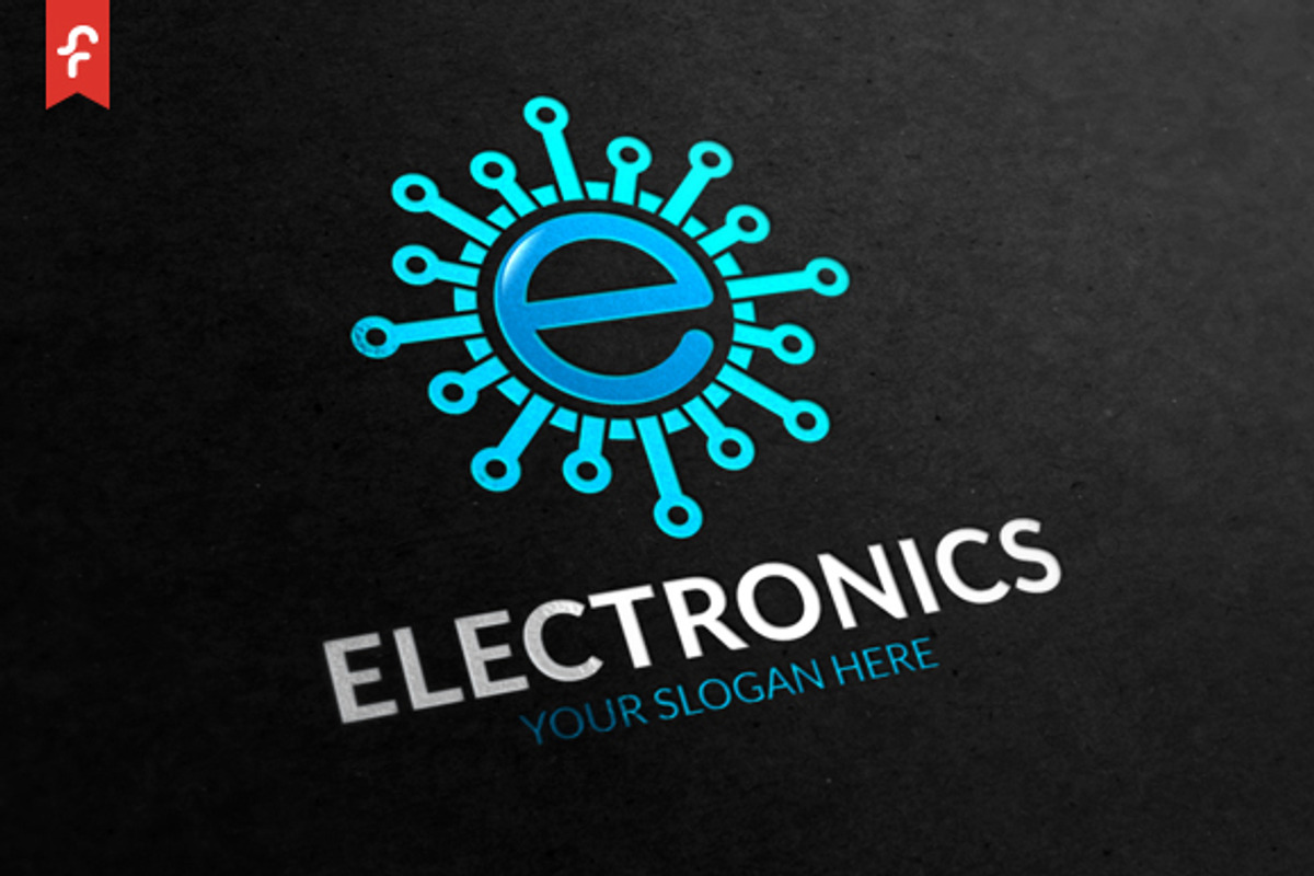 Electronics Logo, a Branding & Logo Template by ft.studio