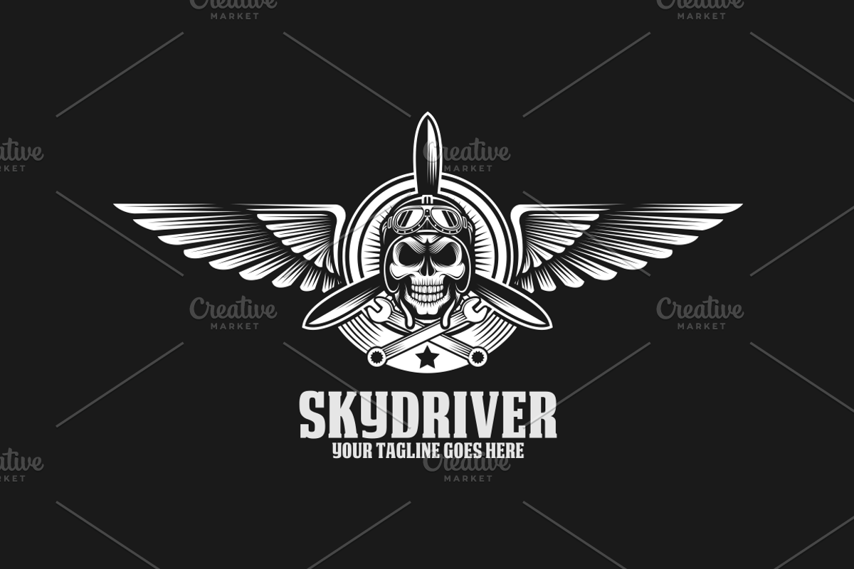 SkyDiver, a Branding & Logo Template by herulogo
