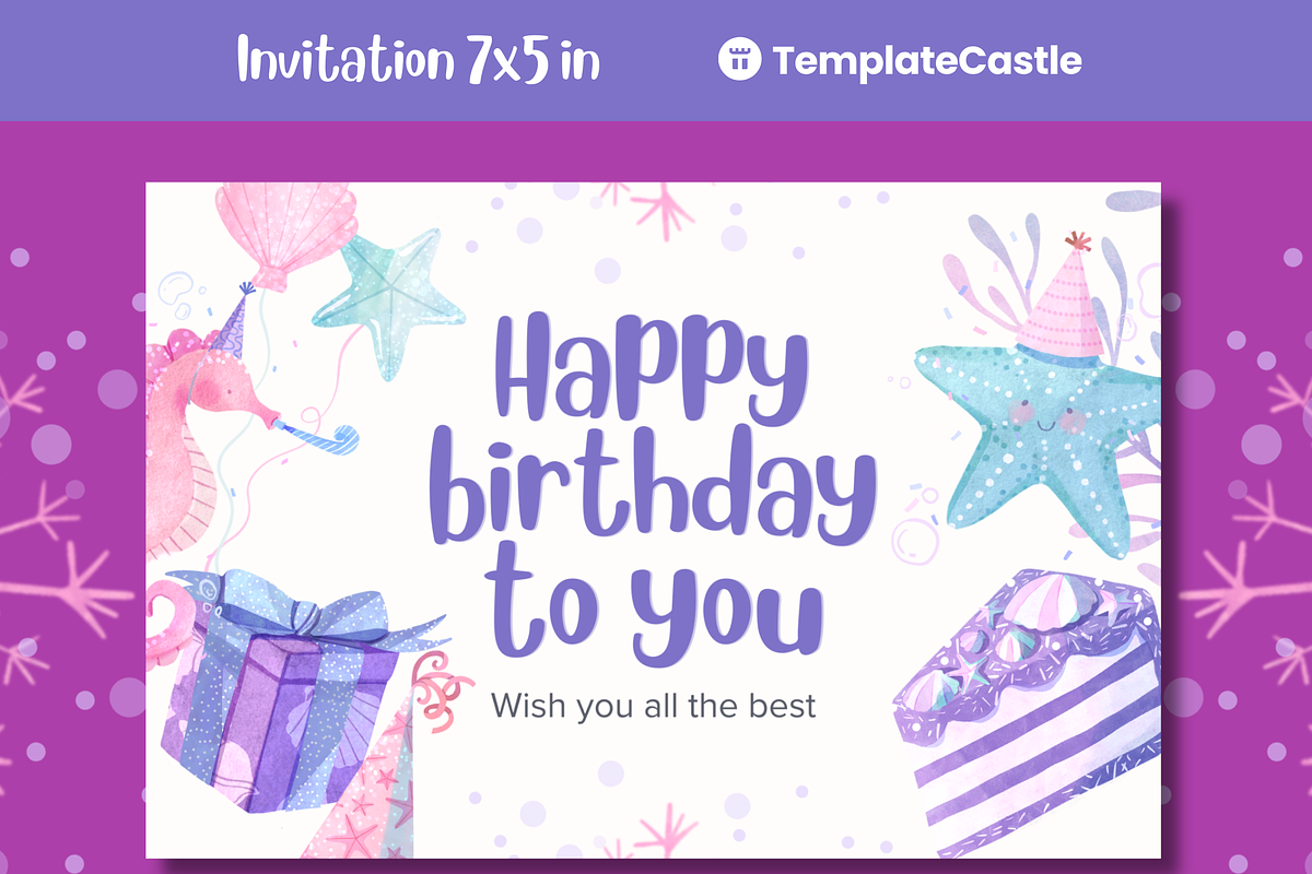 Canva Birthday Card Template
