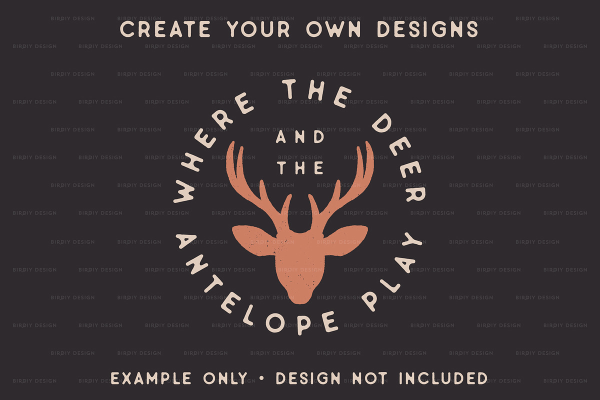Rustic Nature Icons & Illustrations, an Icon by BirDIY Design
