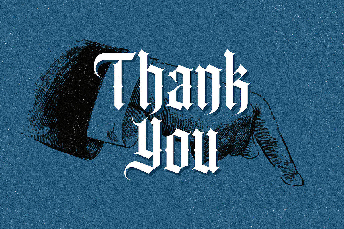 Angel Wish - Blackletter Font, a Blackletter Font by StringLabs