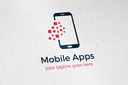 Mobile Apps Logo | Branding & Logo Templates ~ Creative Market
