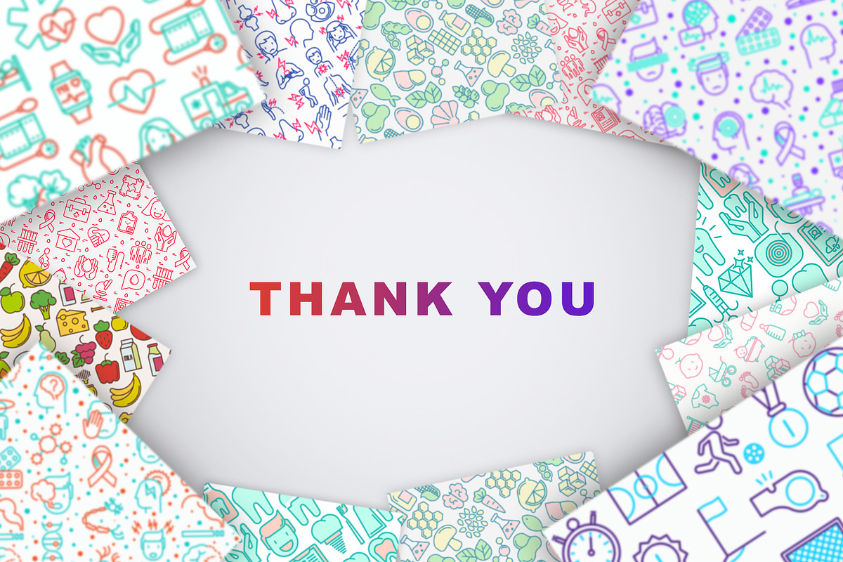 100 Seamless Patterns Collection, a Pattern Graphic by Alex Blogoodf