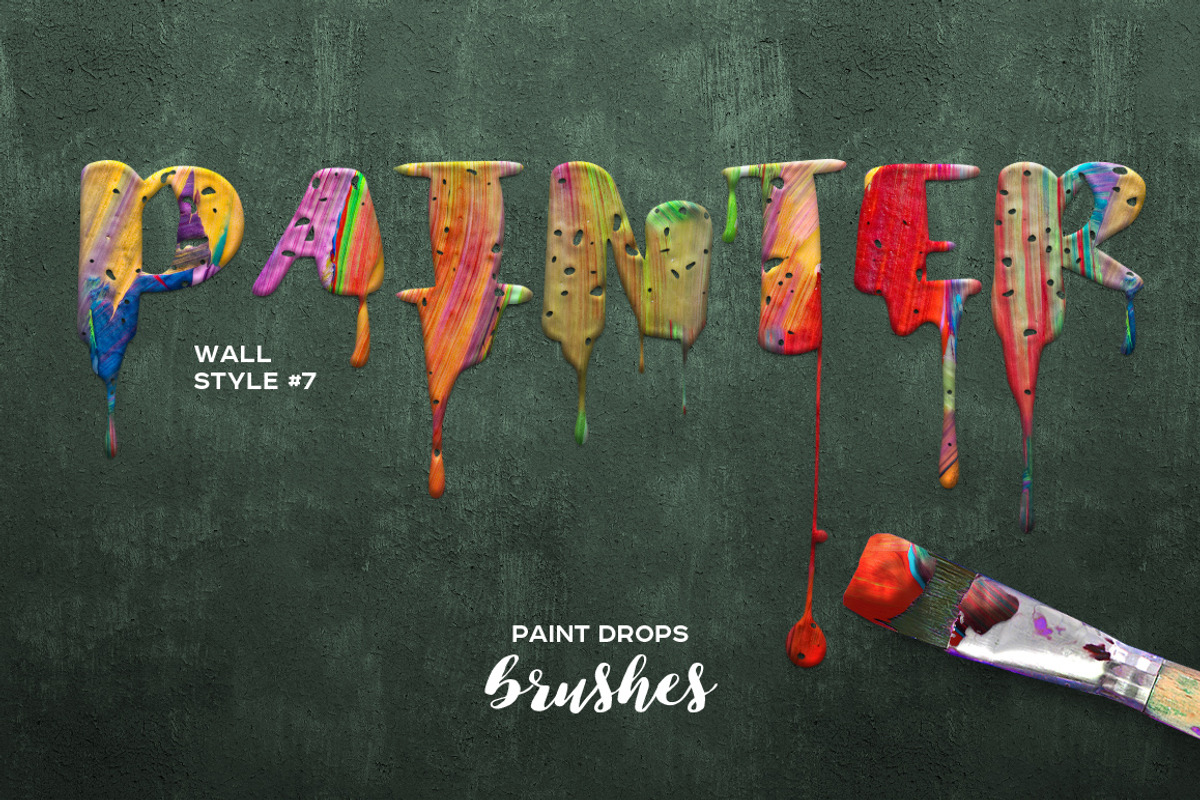 FUNKY PAINTER Photoshop Creative Kit, a Layer Style Add-On by Graphic ...