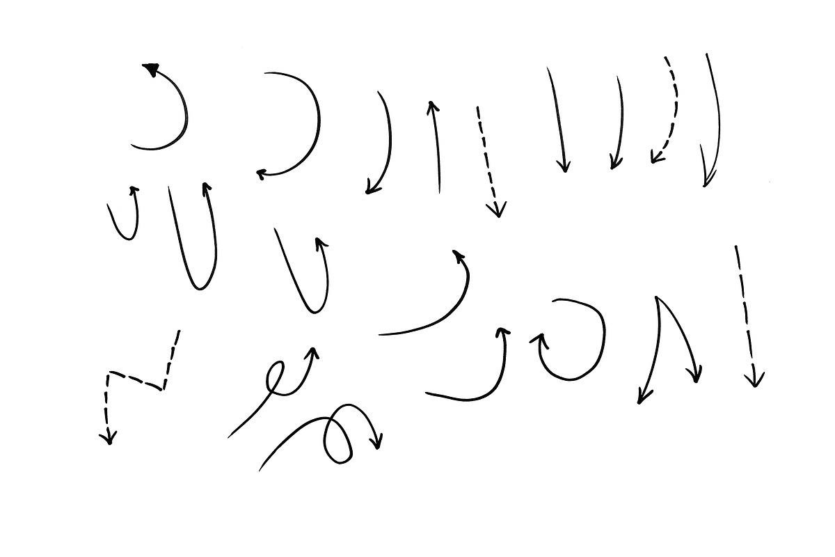 100 Marker Arrow Overlay, an Object Graphic by CCPreset