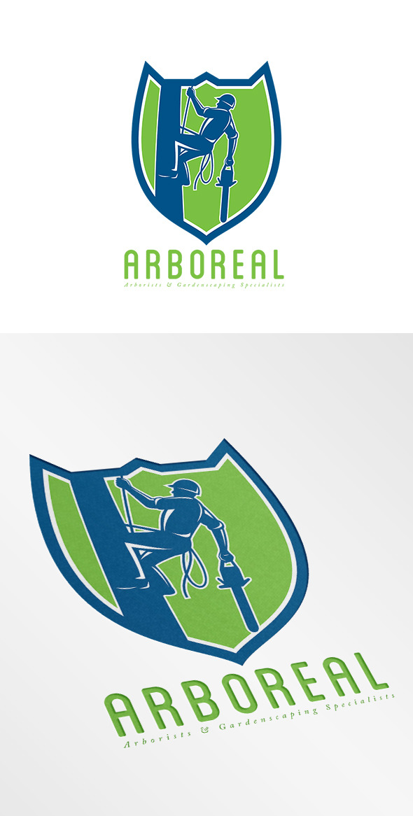 Arboreal Arborists Logo, a Branding & Logo Template by patrimonio