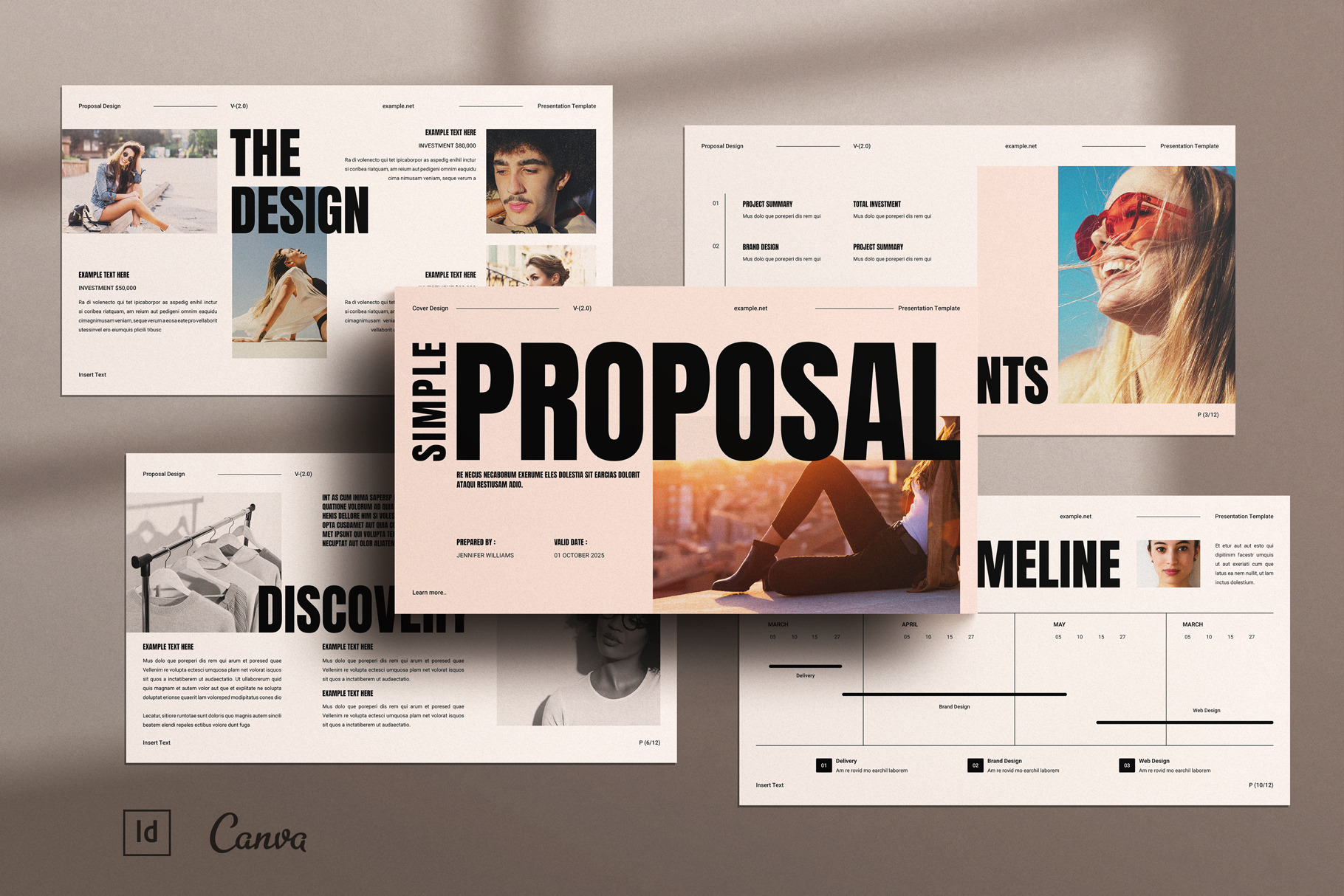 Project Proposal Presentation Design, a Presentation Template by ...