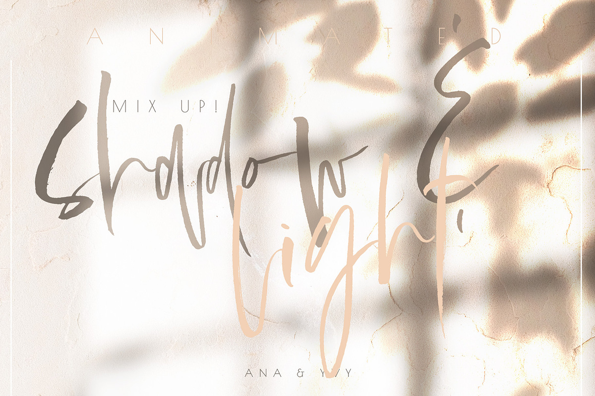 Animated Shadow & Light Overlay, a Texture Graphic by ana & yvy