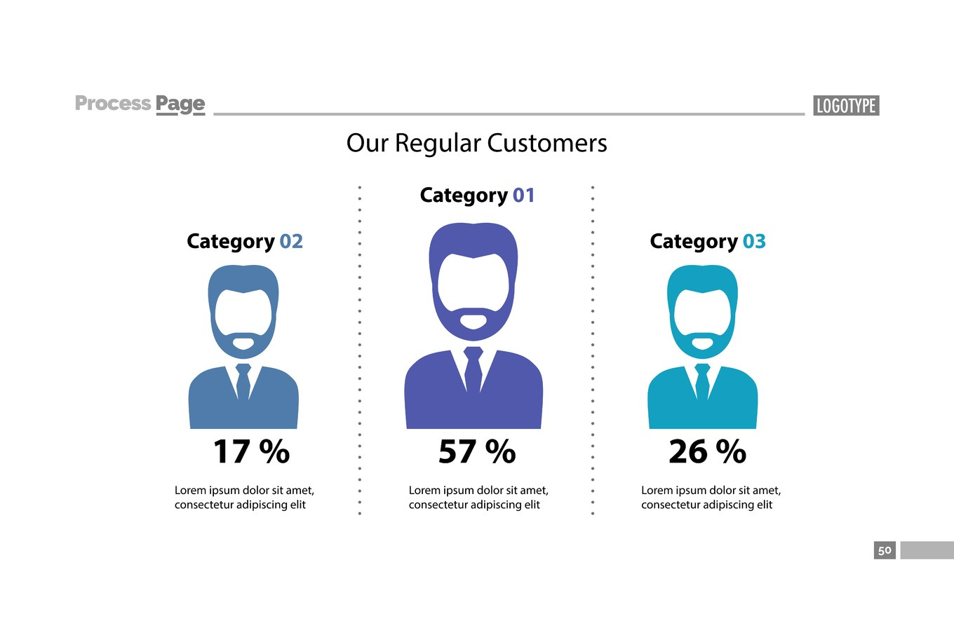 Our regular customers slide template, a Texture Graphic by SurfsUpVector
