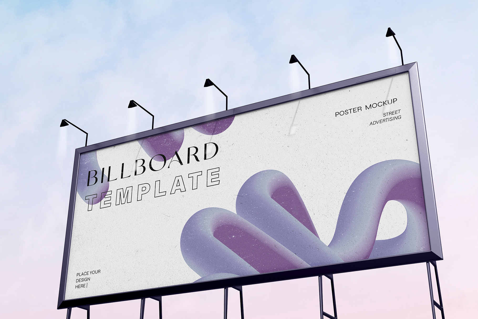 3d Billboard Mockups, an Advertising Mockup by The Rose Project