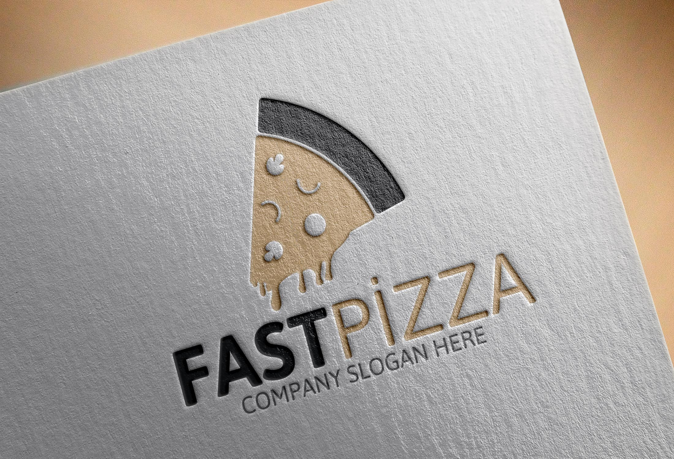 Fast Pizza Logo, a Branding & Logo Template by Josuf Media
