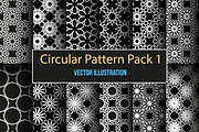 Set of 12 circular seamless patterns, a Pattern Graphic by Vitamin