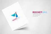 Rocket mail logo design template, a Branding & Logo Template by ...