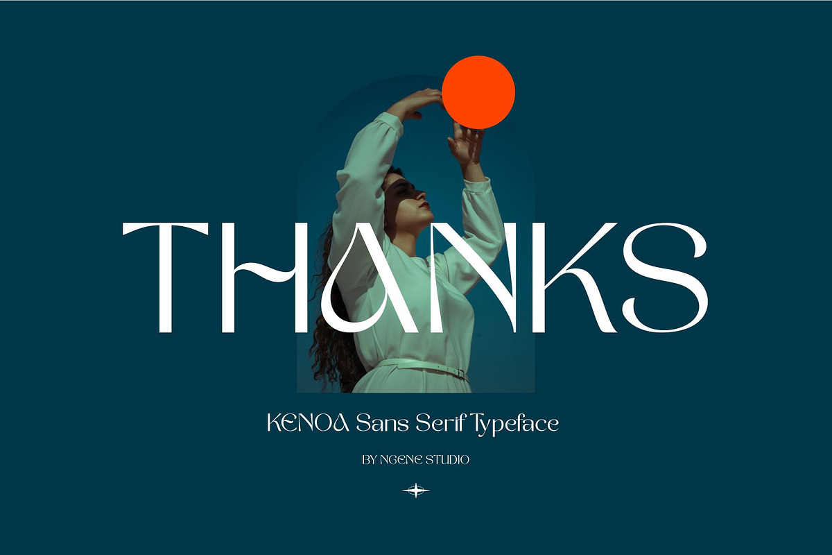 KENAO, a Sans Serif Font by ngene