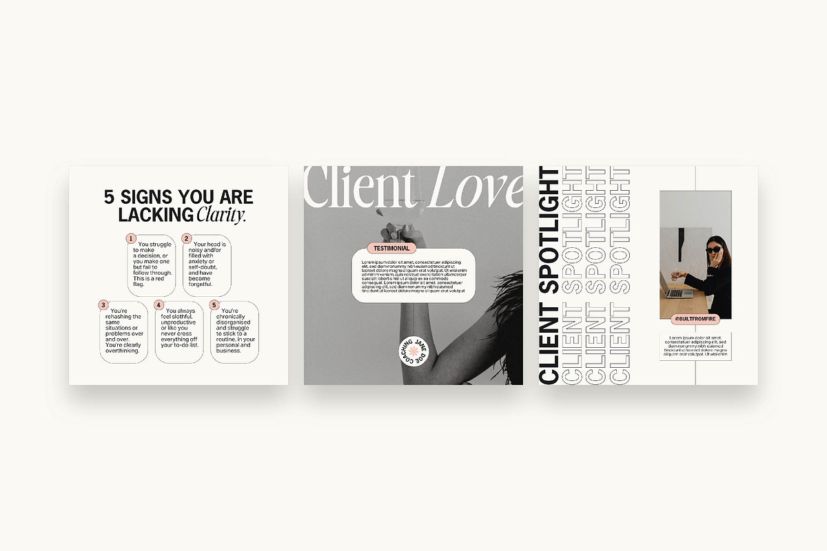 Trailblazer Canva Instagram Templates