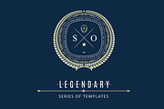 Luxury Logo from LEGENDARY set | Branding & Logo Templates ~ Creative ...