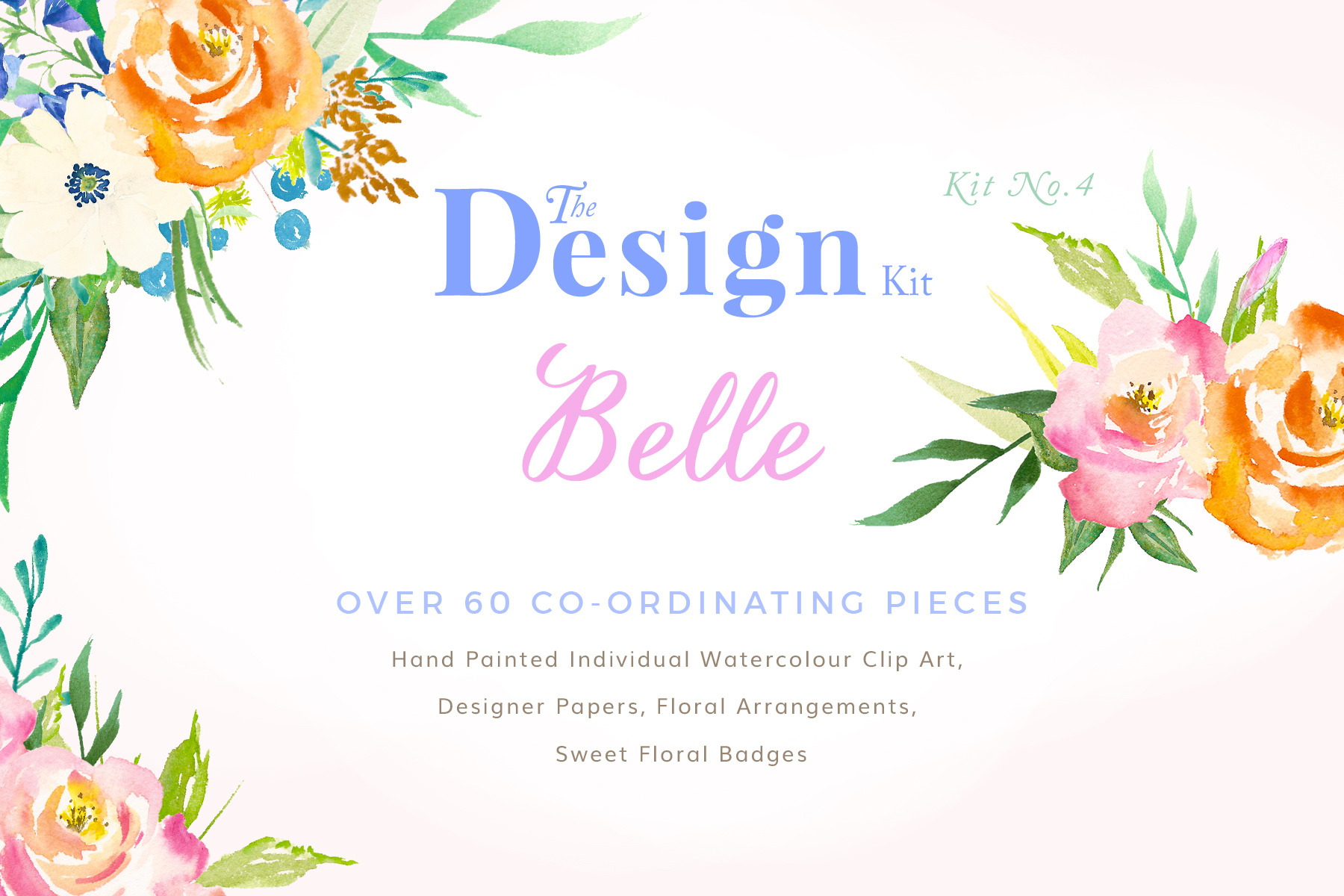 The Design Kit - Belle, an Illustration by Create The Cut