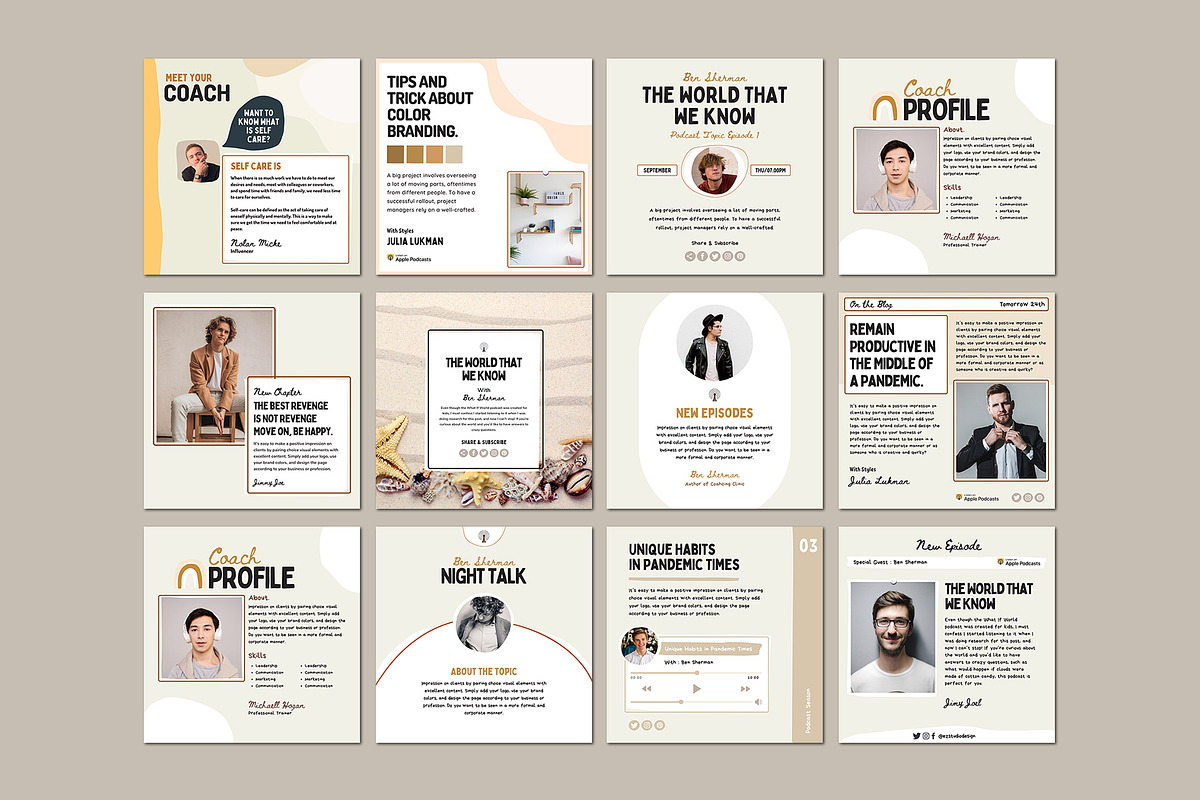 Instagram Creator For Teacher CANVA, a Social Media Template by Analogi ...