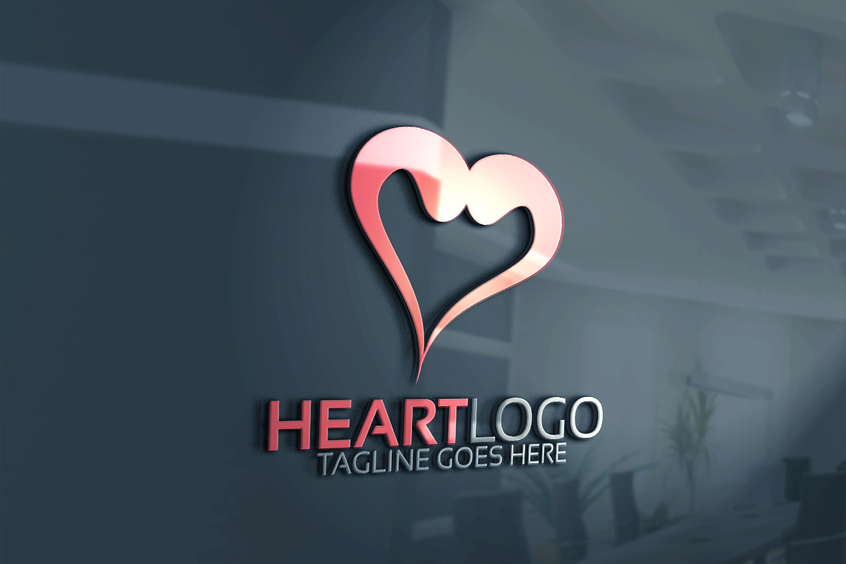Heart Logo, a Branding & Logo Template by Josuf Media
