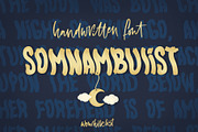 Handwritten Somnambulist font. | Script Fonts ~ Creative Market