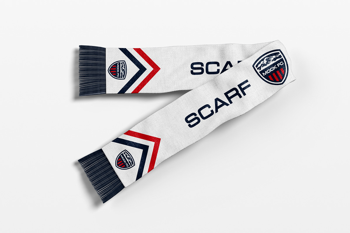 Scarf Football Mockup, a Merchandise Mockup by SLAB! Design