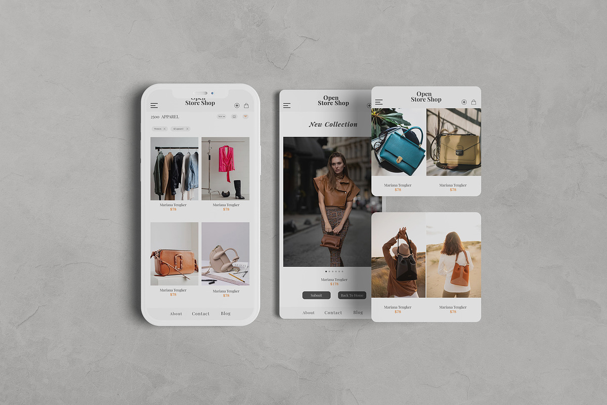 Instagram Post - Phone Clay Mockup