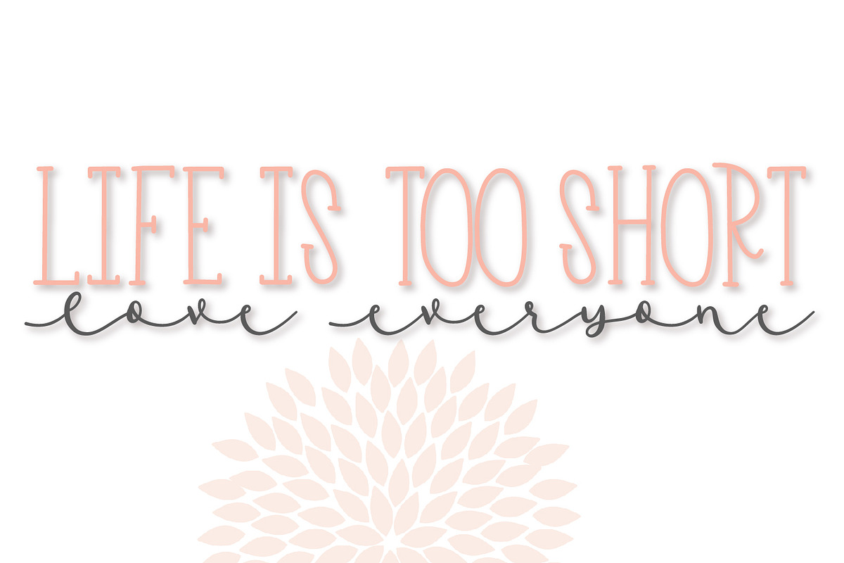 Pearl Duo - Script & Print, a Script Font by CraftyLittleNodes