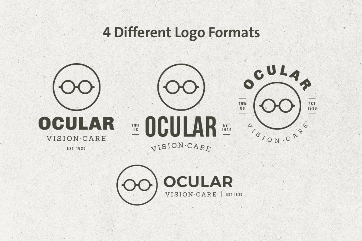 Vision Care Logo Template, a Branding & Logo Template by petelaudesign