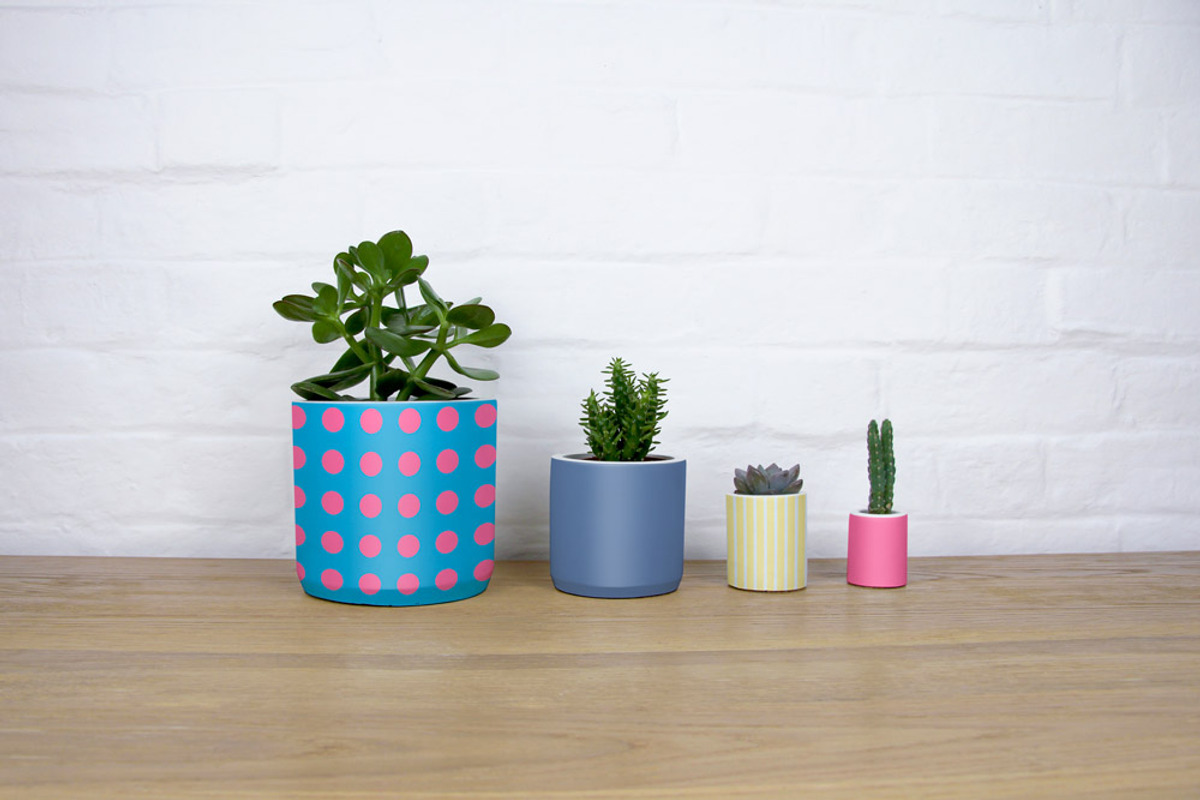 Planter / plant pot mockup set, a Mockup by Albaquirky