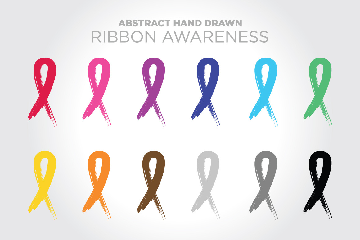 Ribbon Awareness Set, a Healthcare Illustration by Toko Pak Sabar