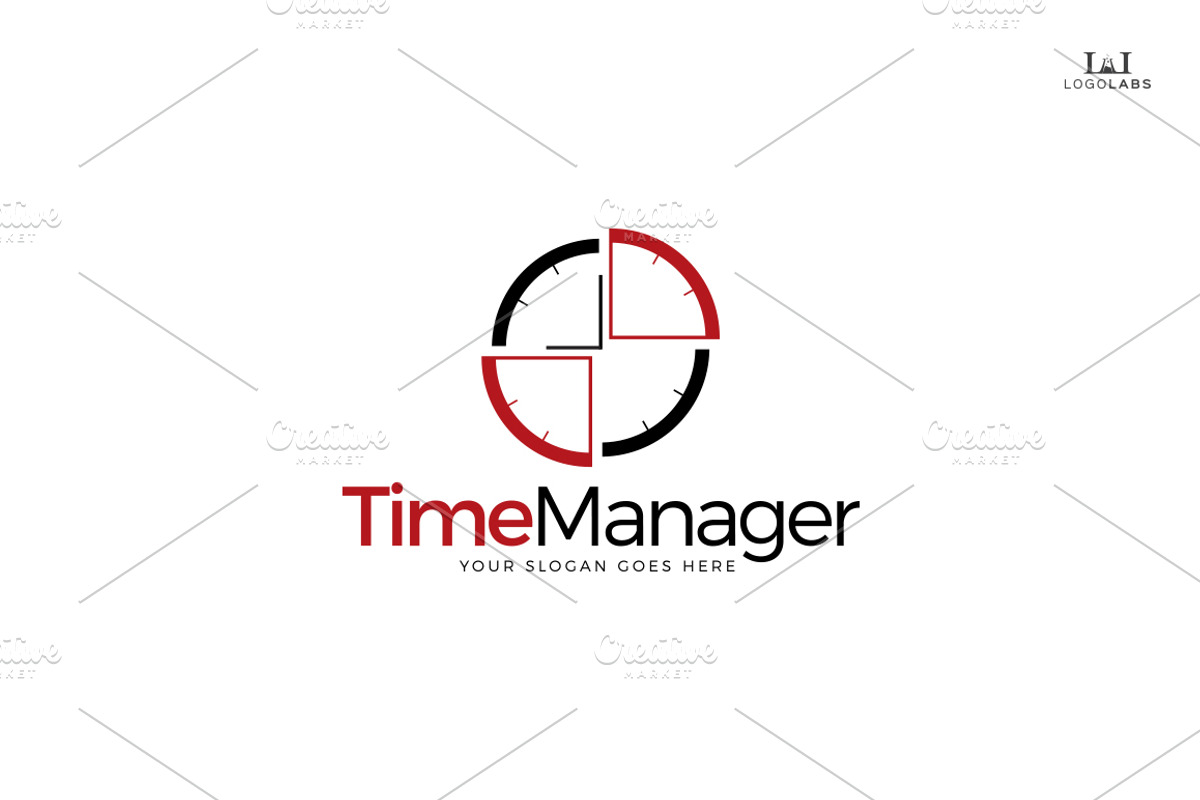 Time Manager Logo, a Branding & Logo Template by LogoLabs