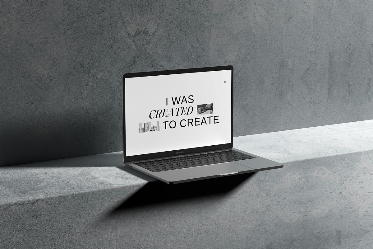 Dark MacBook Mockup Bundle