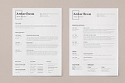 Resume Amber, a Resume Template by Estartshop