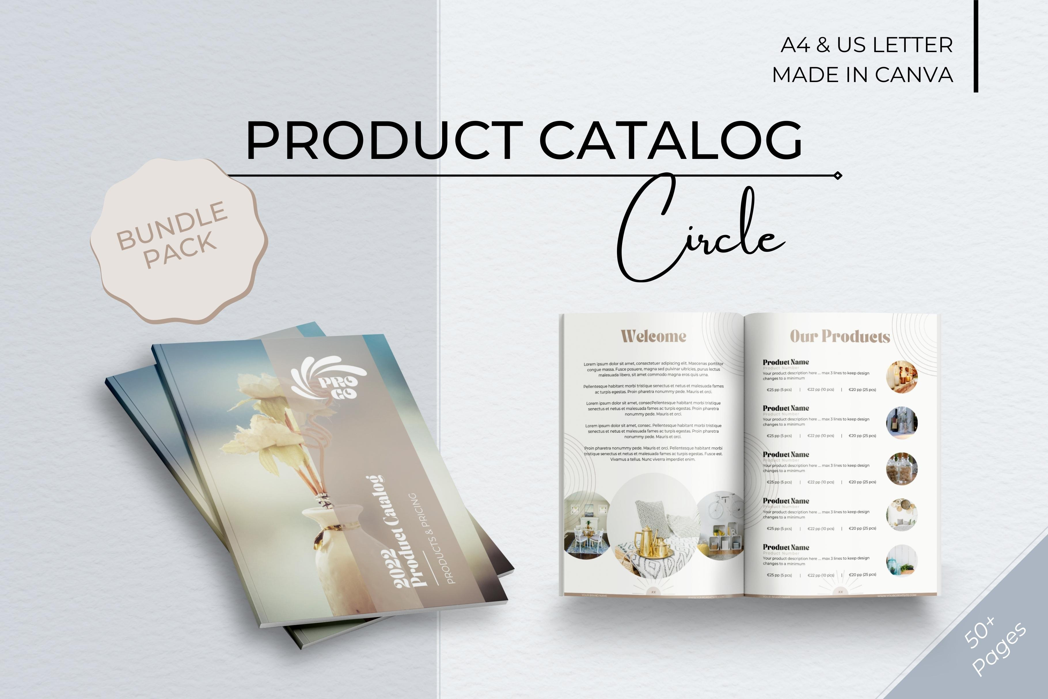 Product Catalog Canva Template | Creative Market