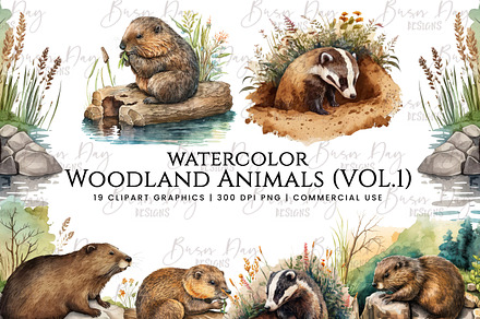 Digital Stickers Bundle Cute Animals | Animal Illustrations ~ Creative ...