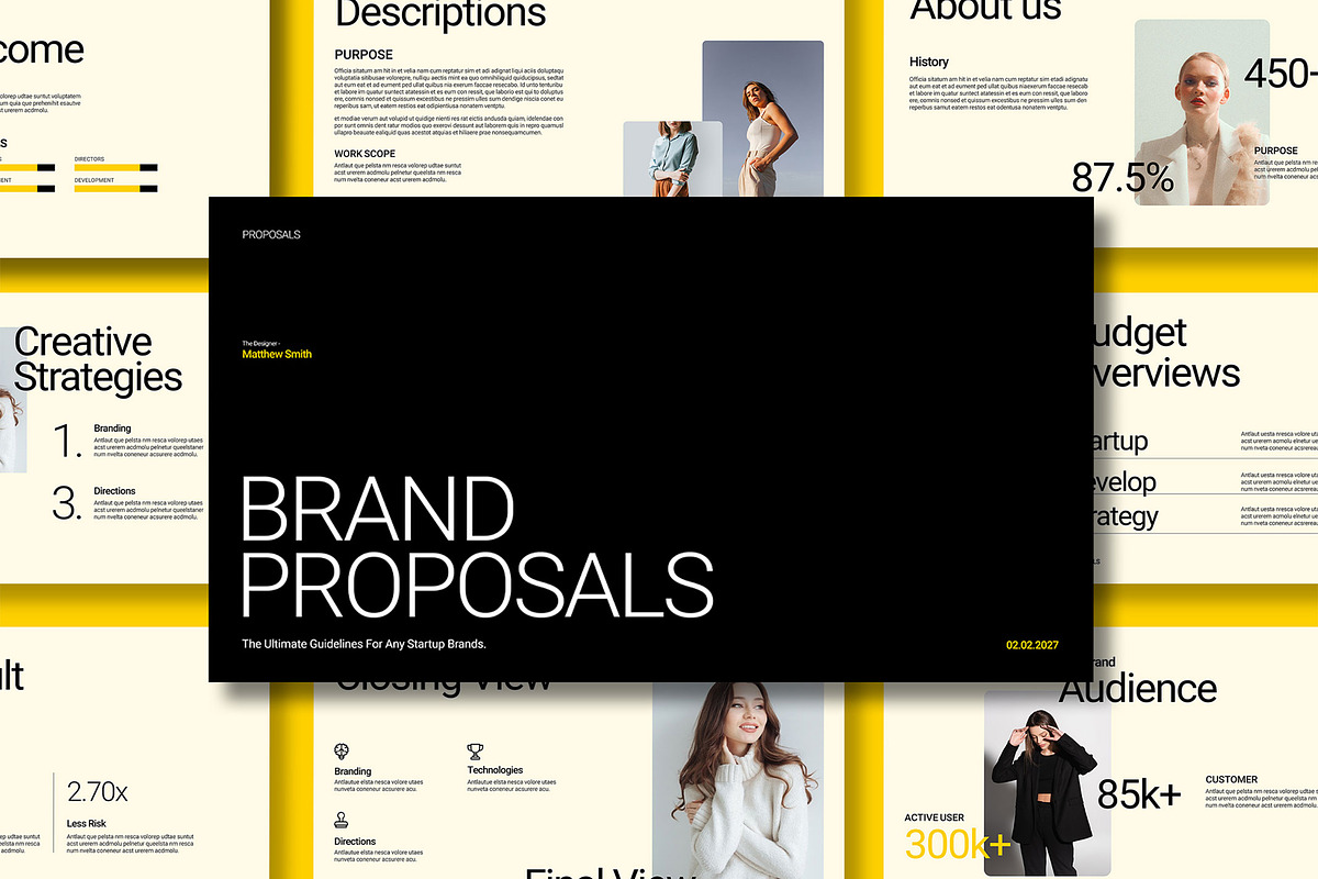 Brand Proposal Presentation Template