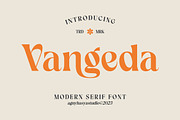 Vangeda - Modern Serif Font, a Font by agnyhasyastudio